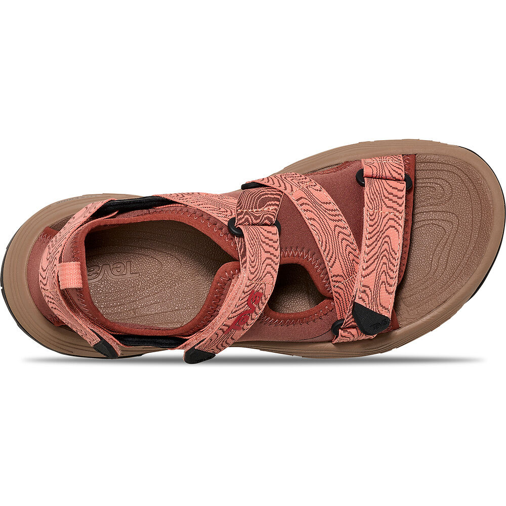 Women's Grandview Max Sandal MAHOGANY/ BLOOMING DAHLIA | TEVA